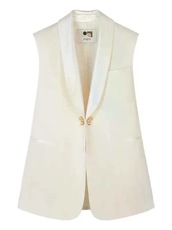 Ports 1961 Sleeveless Blazer - Neutrals