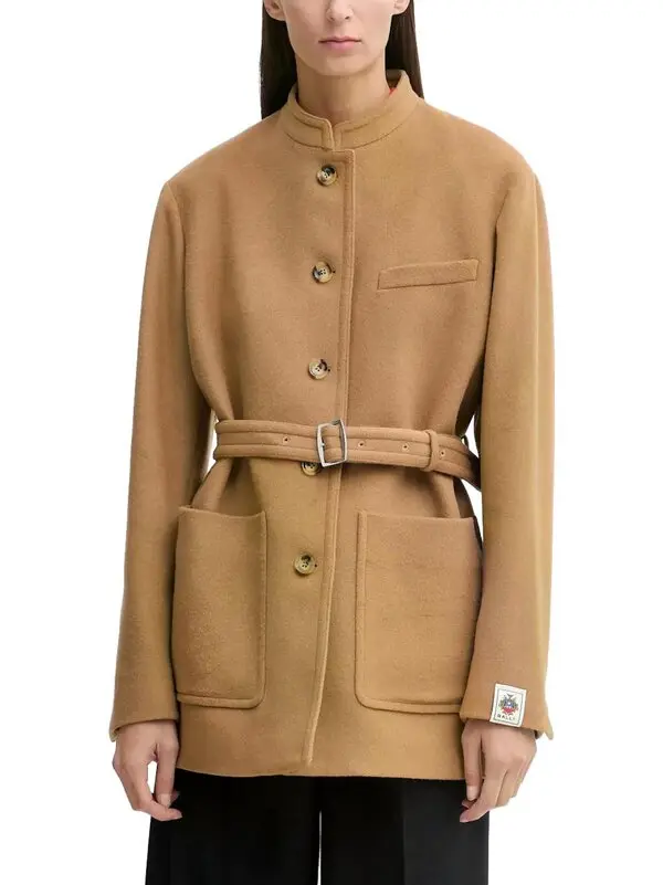 Bally Belted Coat - Brown