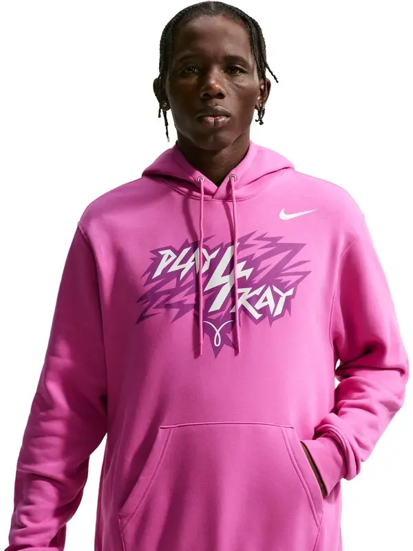Nike Play4kay Collection Pullover Club Fleece Hoodie - Pink