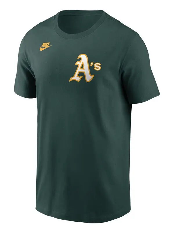 Nike Reggie Jackson Oakland Athletics Cooperstown Mlb T-shirt - Green