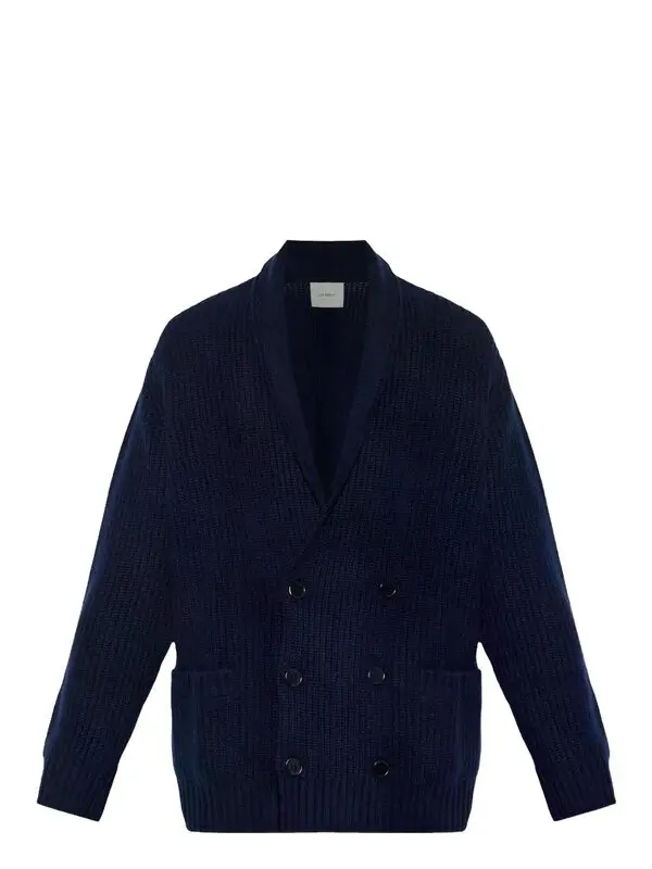 LISA YANG Lyle Double-breasted Cardigan - Blue