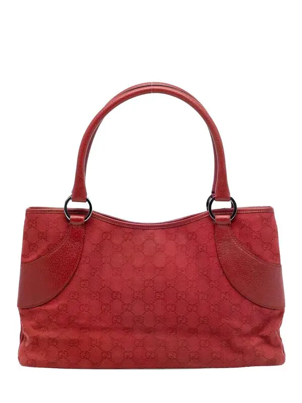 Gucci Gg Canvas Tote Bag 2000-2015 - Red