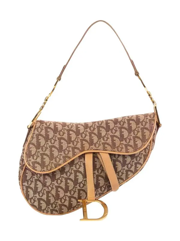 Dior Saddle Shoulder Bag - Brown