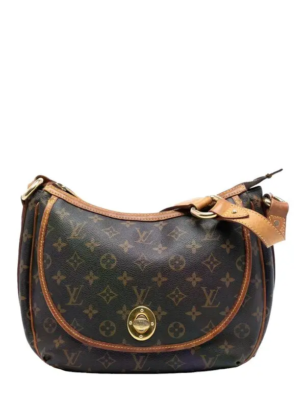 LOUIS VUITTON 2008 Monogram Tulum Pm Shoulder Bag - Brown