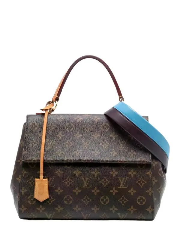 LOUIS VUITTON 2018 Monogram Cluny Mm Satchel - Brown