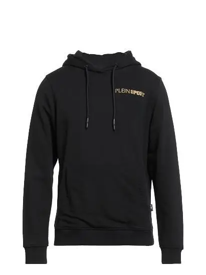 PLEIN SPORT Cotton French Terry Sweatshirt - Black