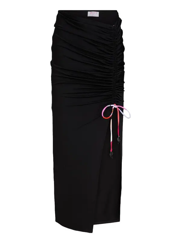 Emilio Pucci Stretch-jersey Midi Skirt - Black