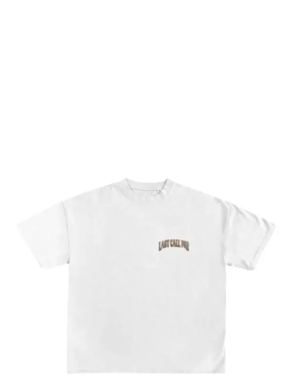 LAST CALL FOR Motif Oversized T-shirt - White