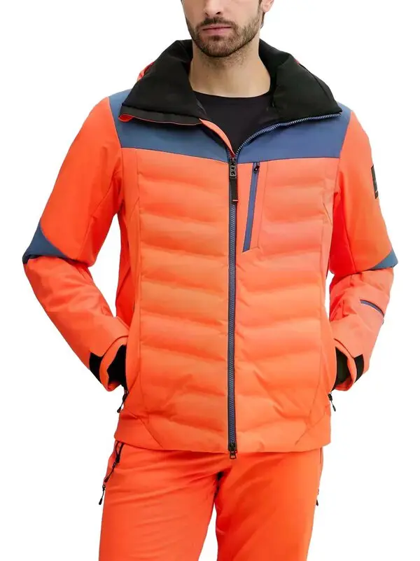 Bogner Quilted Hooded Skiwear - Orange
