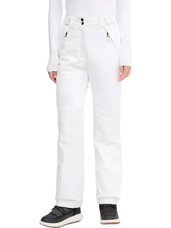 Emporio Armani Logo-detail Ski Pants - White