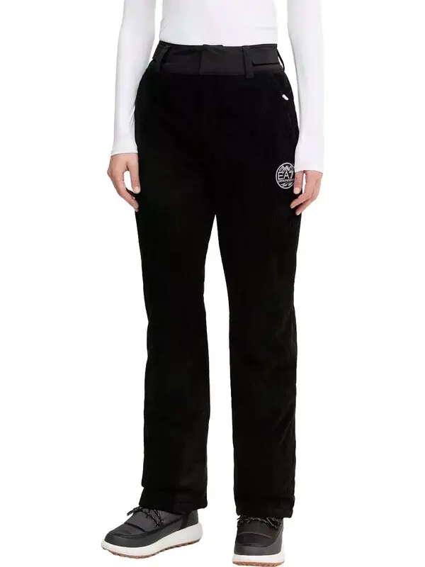 Emporio Armani Corduroy Ski Pants - Black