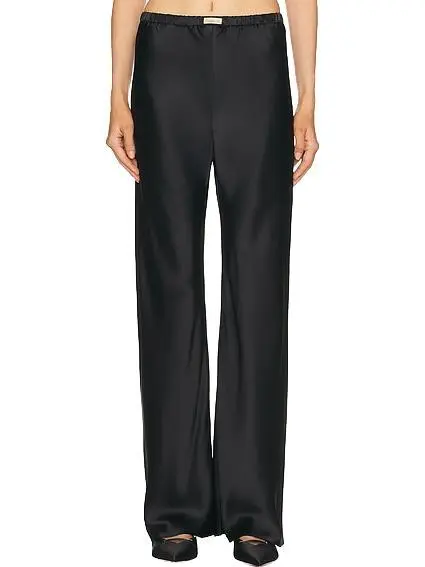 Comme Si The Silk Bias Pant - Black