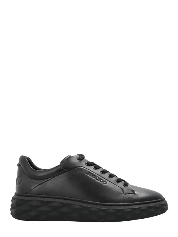 JIMMY CHOO Diamond Maxi Sneakers - Black