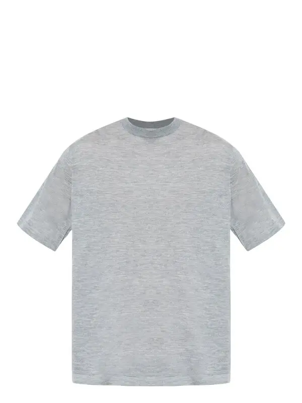LISA YANG Cashmere T-shirt "johannes - Grey