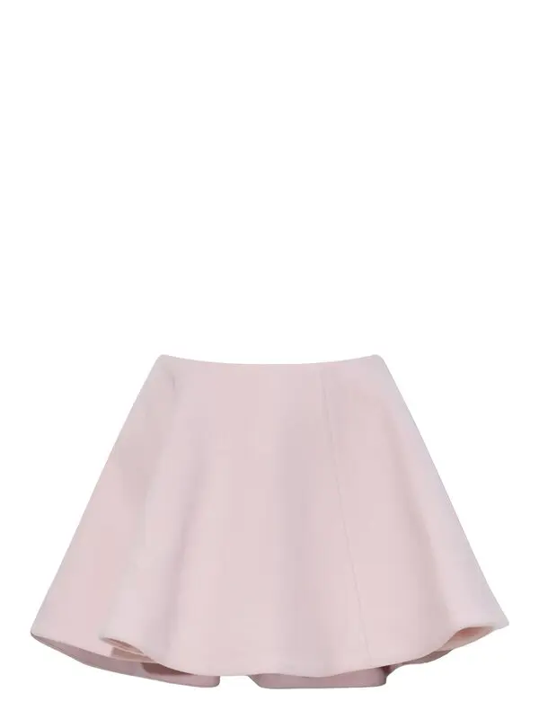 GANNI Flared Mini Skirt - Pink