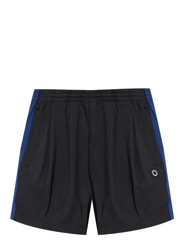 Kenzo Shorts With Patch - Black