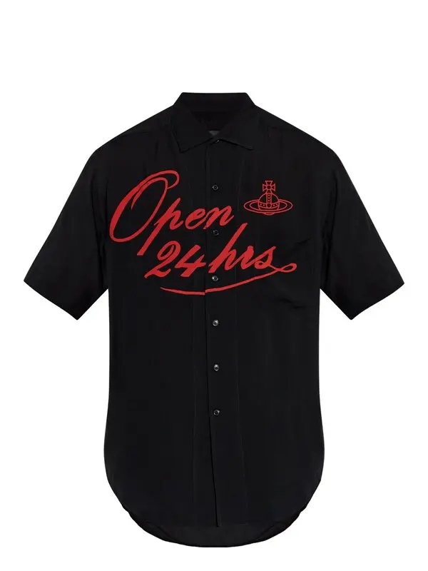 VIVIENNE WESTWOOD Short-sleeve Shirt - Black