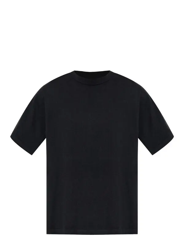 LISA YANG Knit T-shirt "bradley - Black