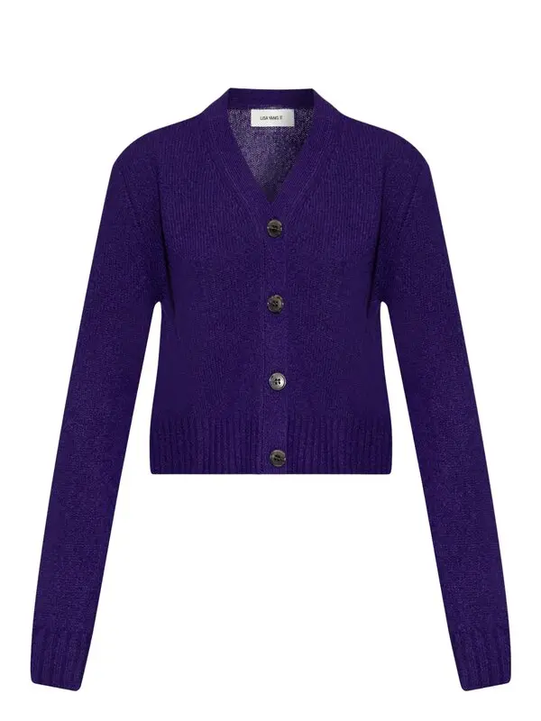 LISA YANG Marionette Cardigan - Purple