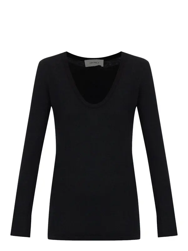 LISA YANG Amalea Top - Black