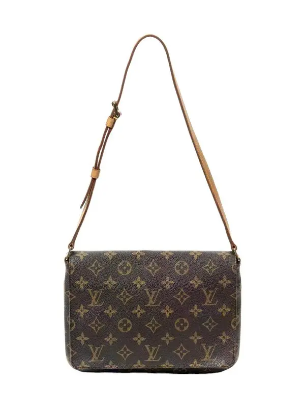 LOUIS VUITTON Musette Tango Shoulder Bag - Brown