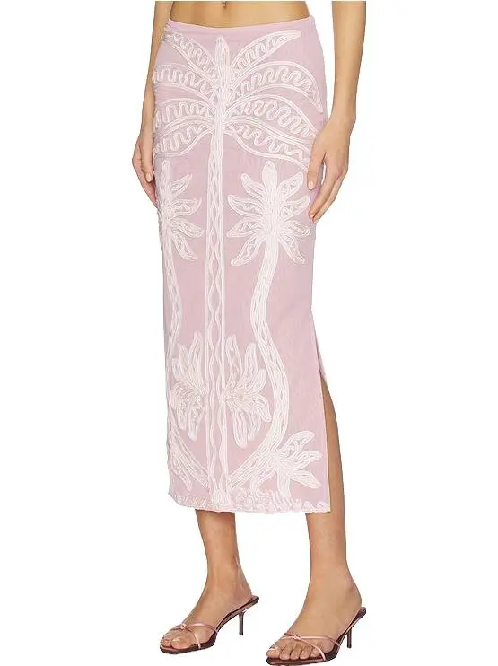 LESLIE AMON Phuket Skirt - Pink
