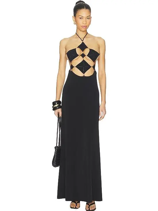 LESLIE AMON Revenge Dress - Black