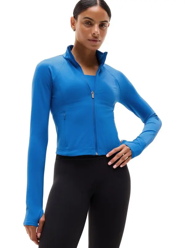 Athleta Salutation Crop Jacket - Breaker