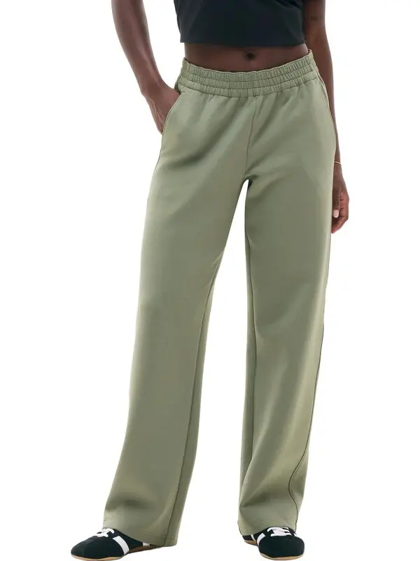 Athleta Form Knit Mid-rise Straight Pant - Cacti