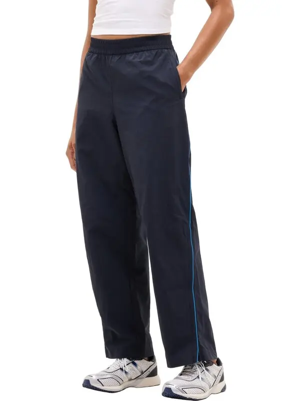 Athleta Mid-rise Track Pant - Navy/breaker