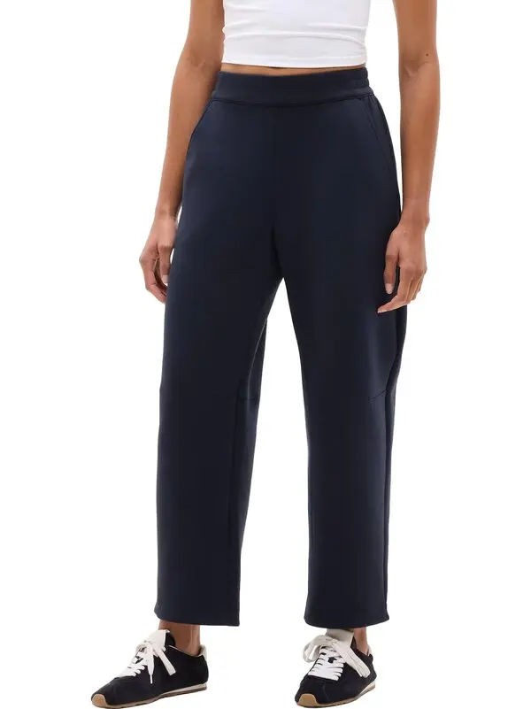 Athleta Form Knit Mid Rise Barrel Pant - Eclipse