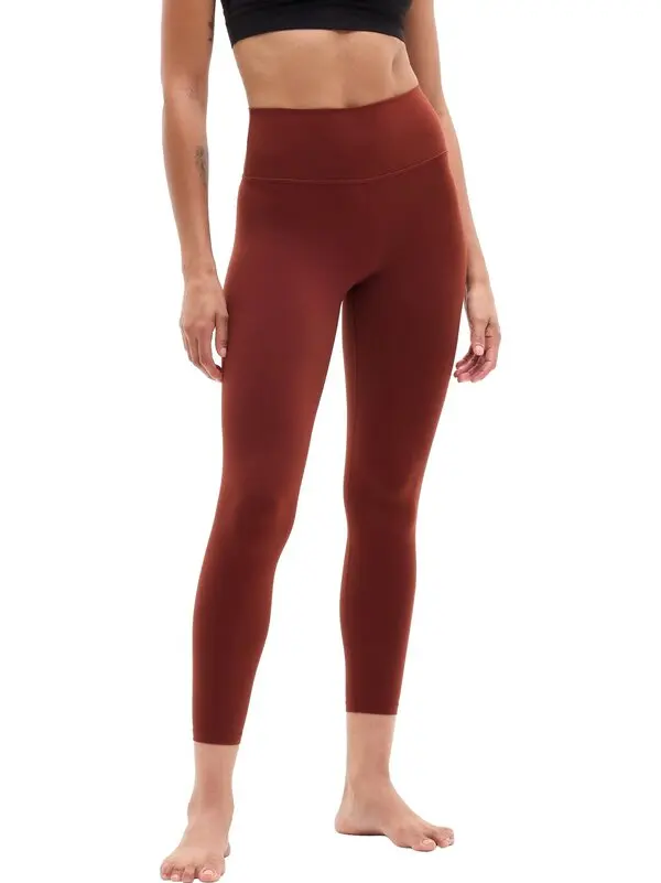 Athleta Transcend High Rise 7/8 Legging - Cinnamon