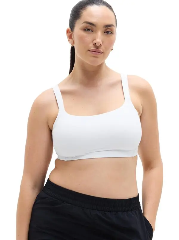 Athleta Reform Adjustable Sports Bra D-dd - Bright White