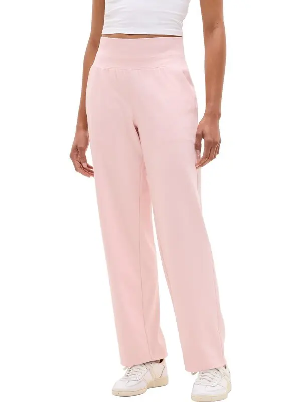 Athleta Straight Leg Pant - Pink Sand