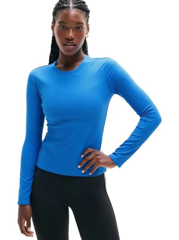 Athleta Signature Ribbed Top - Breaker