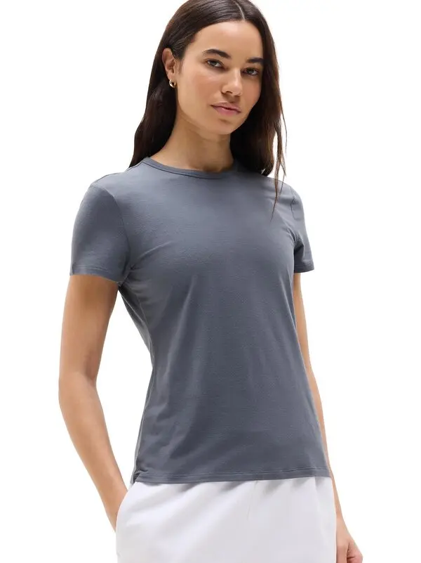Athleta Slim Fit T-shirt - Slate