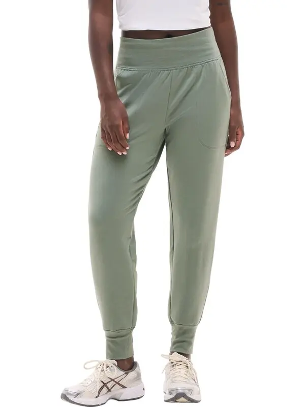 Athleta Coaster Luxe High Rise Jogger - Cacti