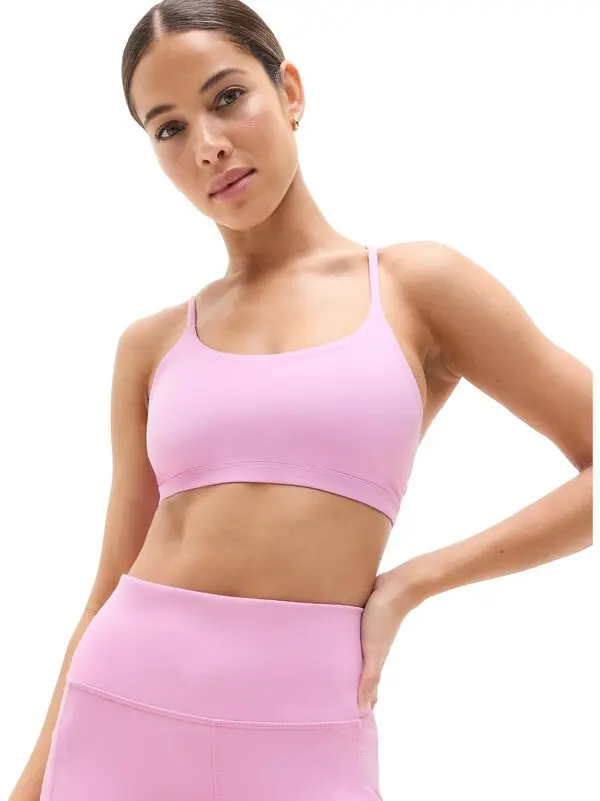 Athleta Transcend Scoop Sports Bra A-c - Waterlily