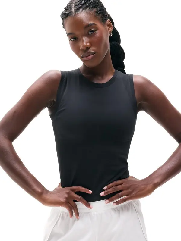Athleta Momentum Flex Muscle Tank Top - Black