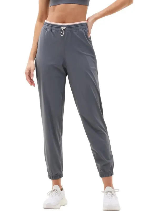 Athleta Crosstrain High Rise Jogger - Slate/pink Sand