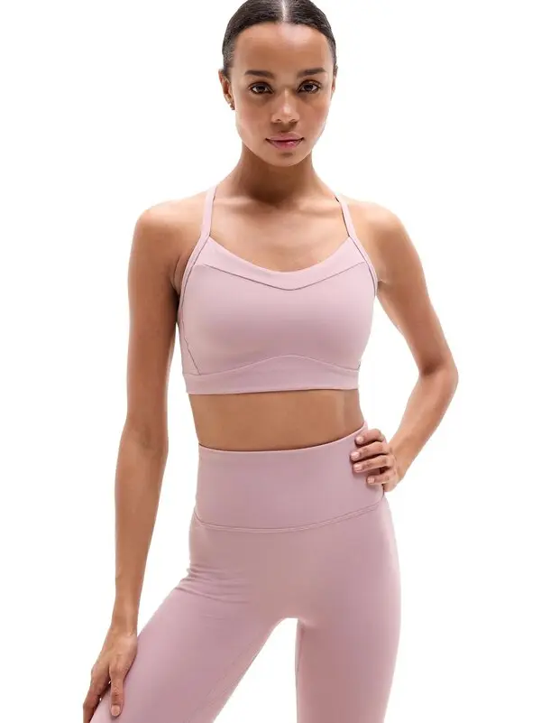 Athleta Vital Sports Bra D-dd - Blush
