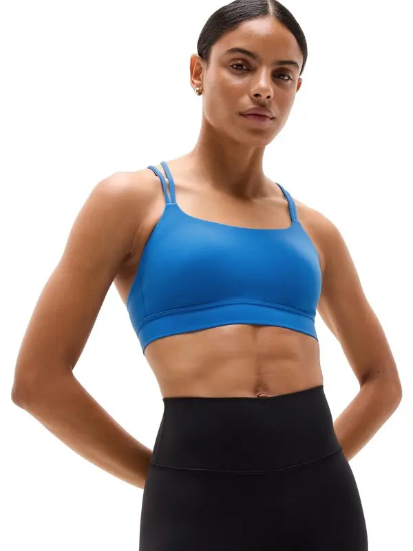 Athleta Perfect Form Sports Bra A-c - Breaker