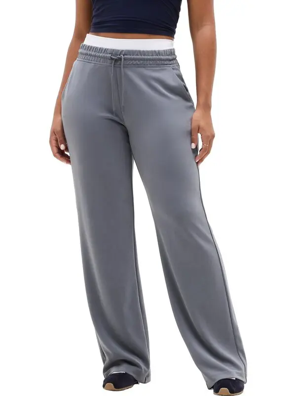 Athleta Seasoft Mid-rise Straight Pant - Slate