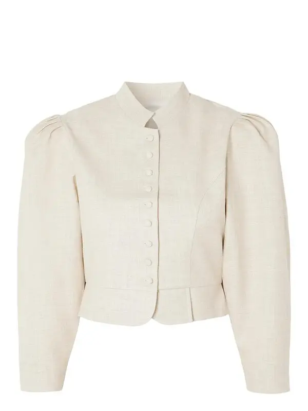 DESTREE Amoako Miele Woven Jacket - Neutrals