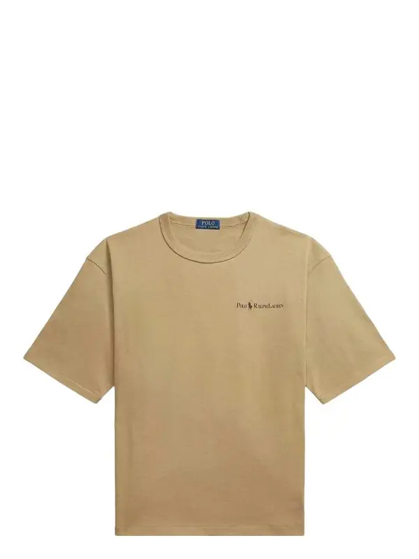 Polo Ralph Lauren Logo-detail Round-neck T-shirt - Neutrals