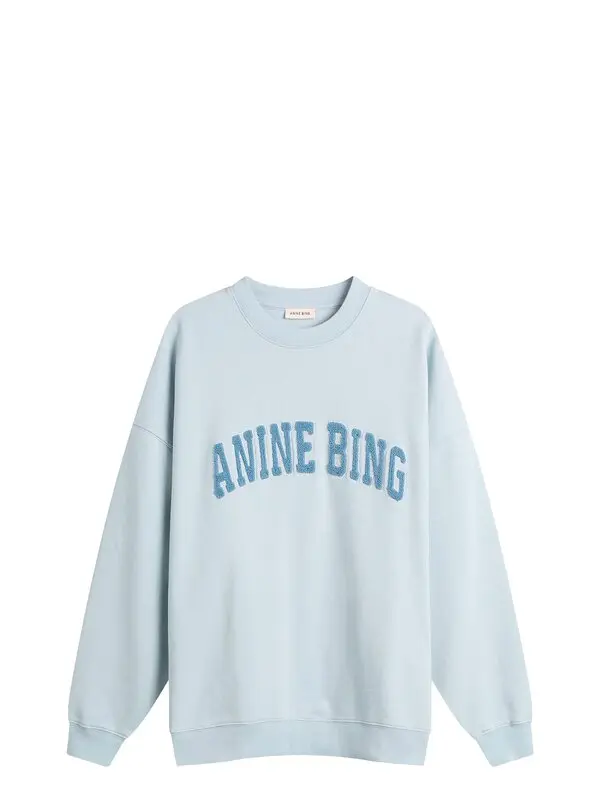 ANINE BING Miles Sweatshirt - Light Blue
