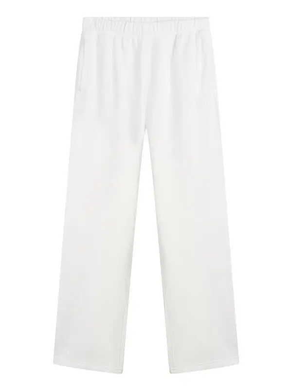 SKIMS Cotton Fleece Classic Straight Leg Pants - Marble