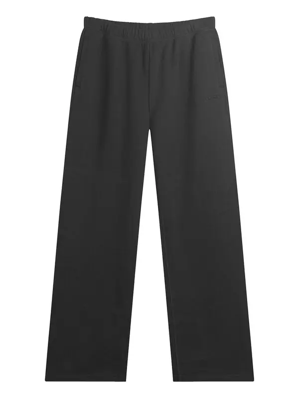 SKIMS Cotton Fleece Classic Straight Leg Pant - Onyx