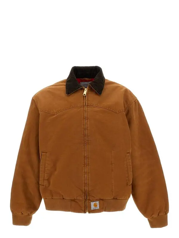 Carhartt Work In Progress Og Santa Fe Dearborn Jacket - Brown