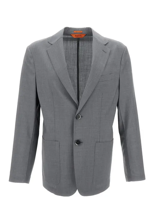Barena Venezia Single-breasted Borgo Jacket - Grey